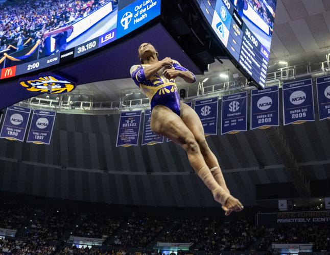 LSU gymnast Kiya Johnson writes amazing comeback story | LSU | nola.com