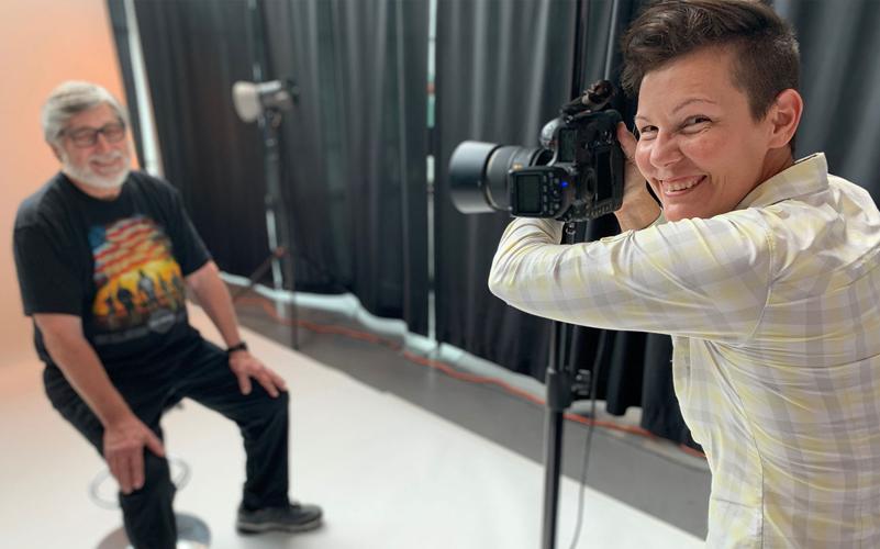 Former combat photographer takes portraits of 7,500 veterans as she ...