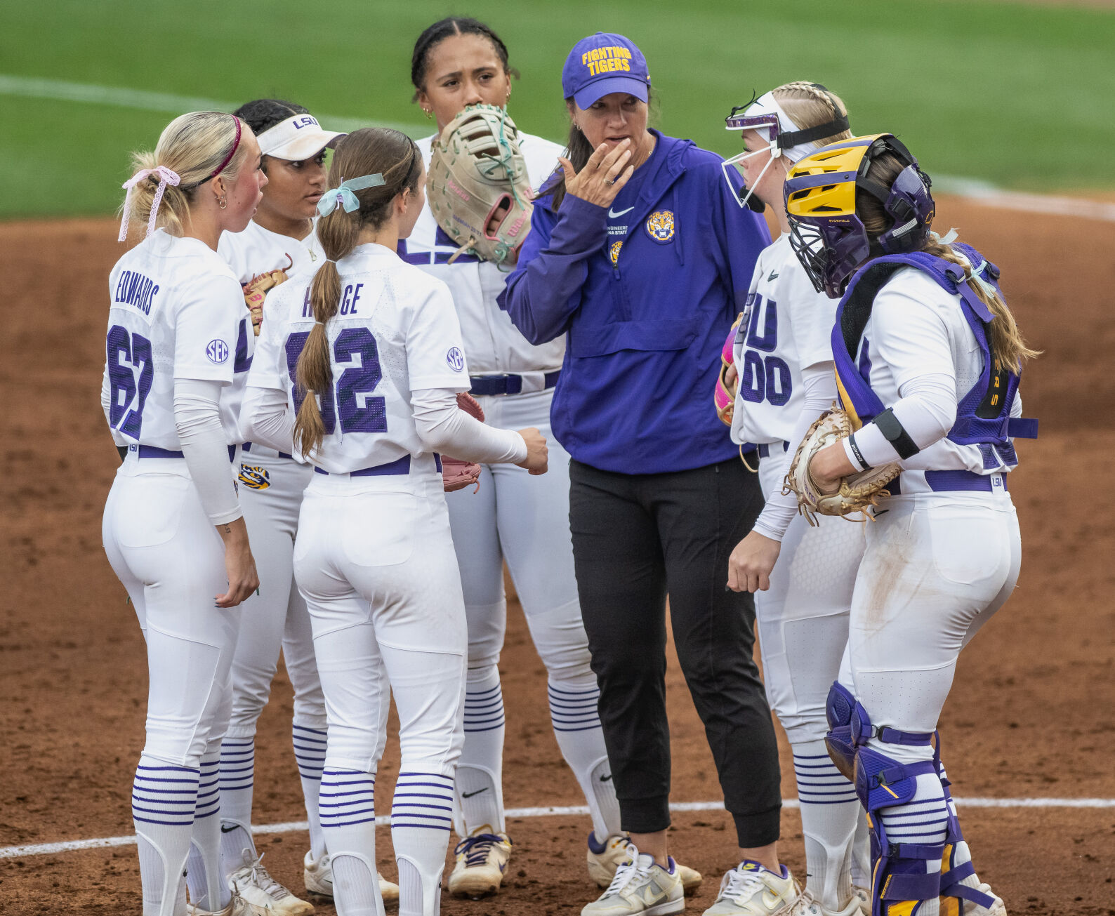 Weather delays LSU softball team's series start vs. Auburn | LSU | nola.com