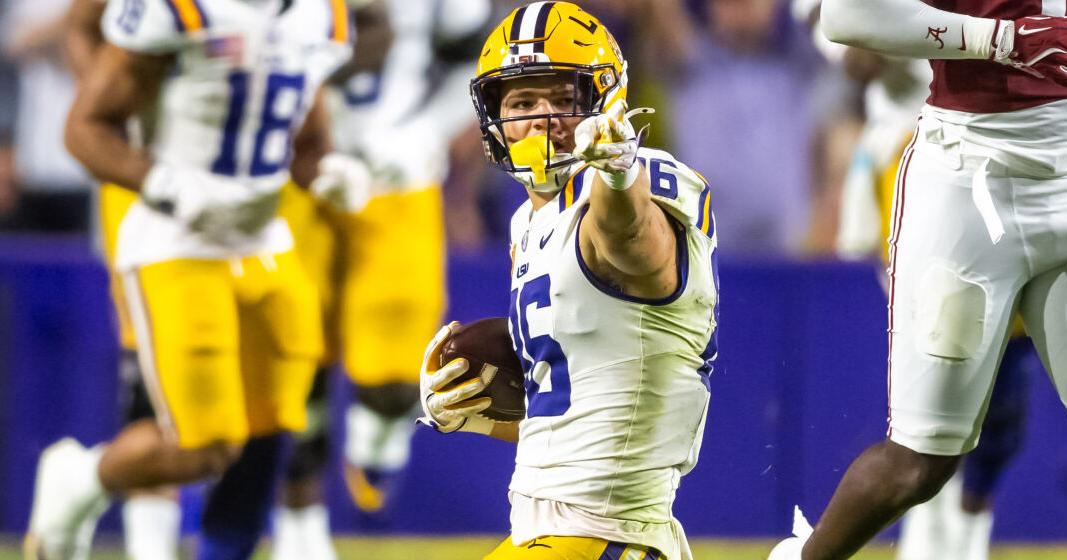 LSU TE Mason Taylor drafted in second round by New York Jets | LSU ...