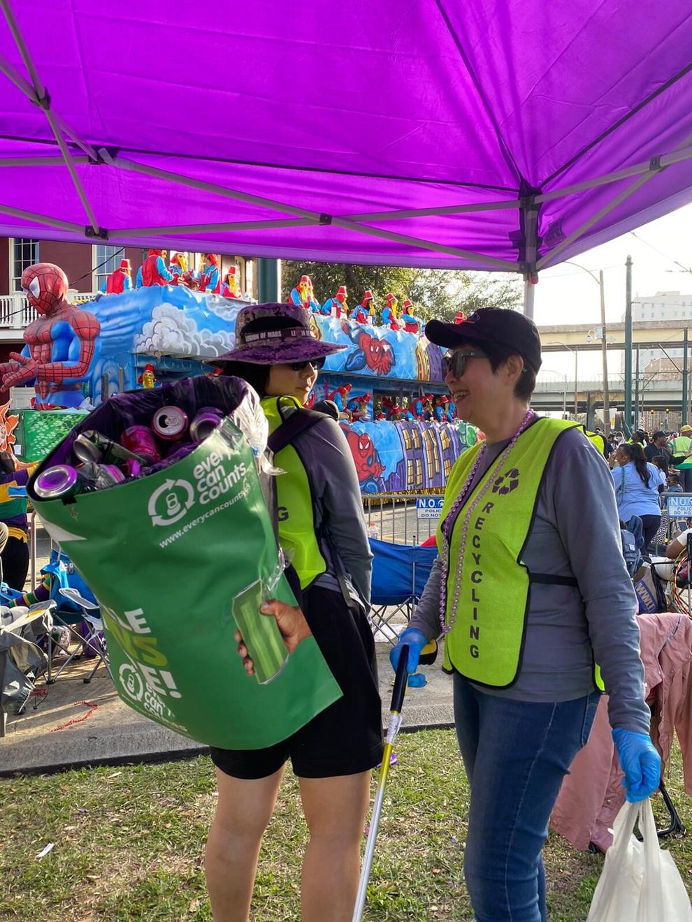 Mardi Gras parade route recycling returns to New Orleans | Louisiana ...