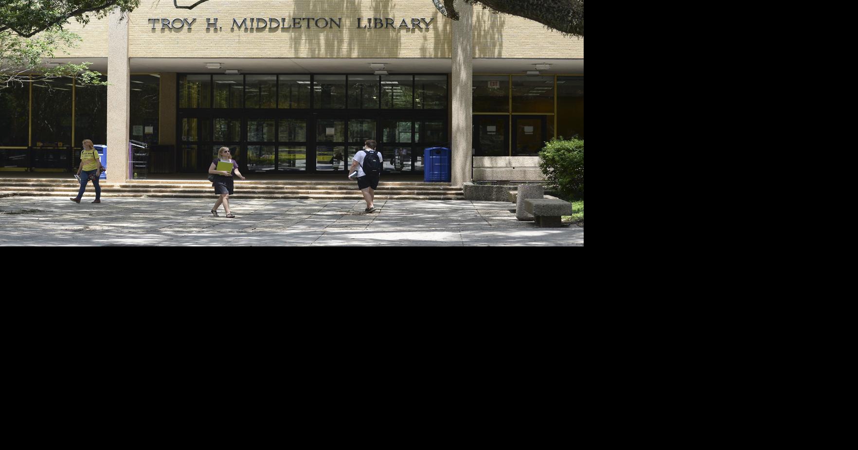 Imagine LSU's campus without Middleton Library, Lockett Hall; plan is ...