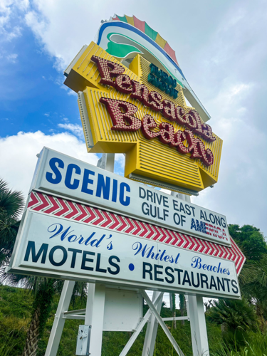 Iconic Pensacola Beach sign now says 'Gulf of America' | Gulf Coast ...