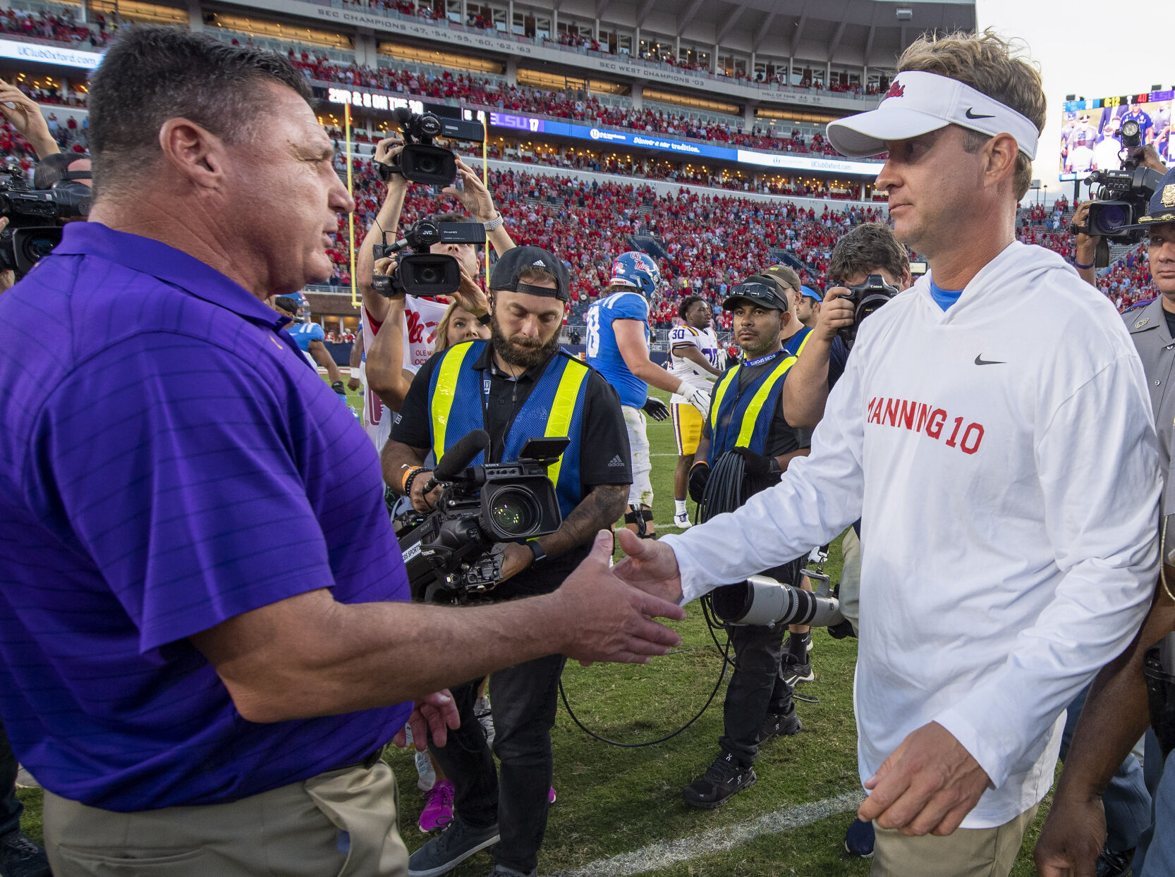 Ed Orgeron is open to joining Lane Kiffin's staff at LSU | Football ...