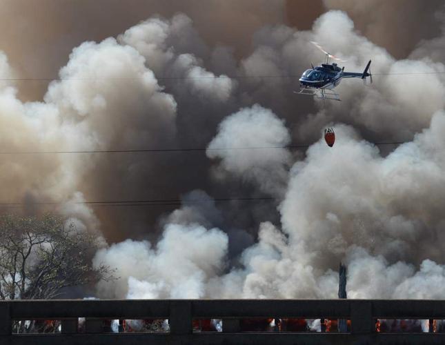 Fire damages railroad bridge across Bonnet Carre Spillway | News | nola.com