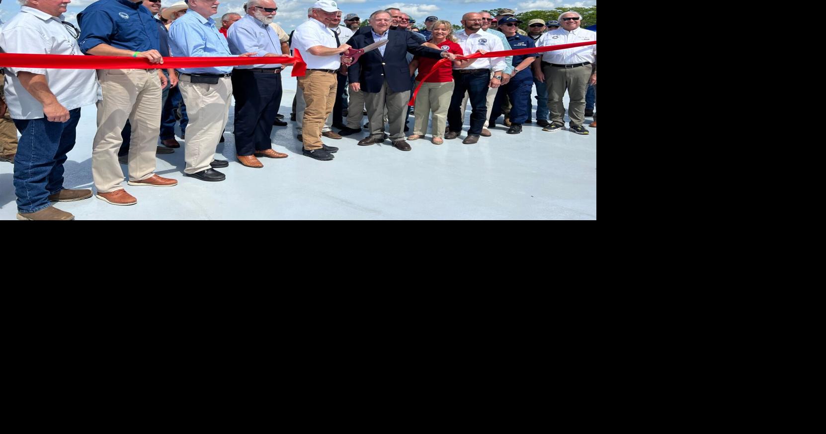 $80M Bayou Chene Floodgate dedicated, providing protection to 30,000 in ...
