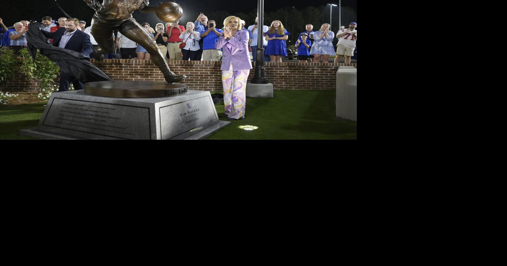 Kim Mulkey on her Louisiana Tech statue: 'I've been blessed' | LSU ...