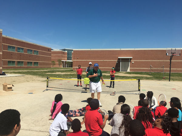 Kids on the Ball brings tennis to Marrero elementary school | Education ...