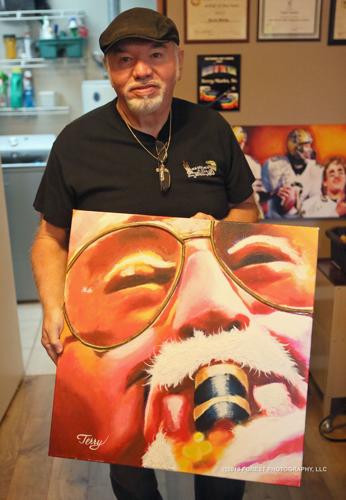Terry Marks Sr. honored to paint legends of N.O. music | Archive | nola.com