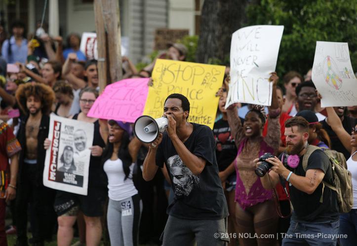 Dozens arrested at Baton Rouge protest, police say protesters threw ...