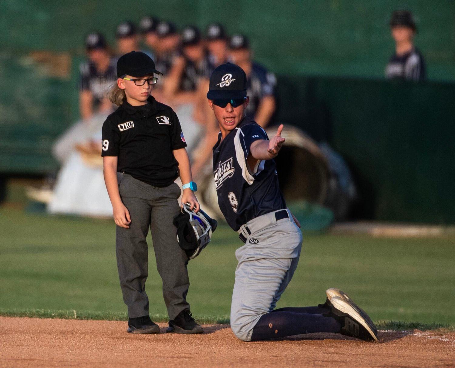 9-year-old kid umpire in Louisiana calls semi-pro baseball ...