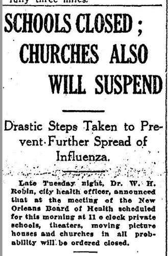 A shut down of churches and schools helped protect St. Tammany from ...