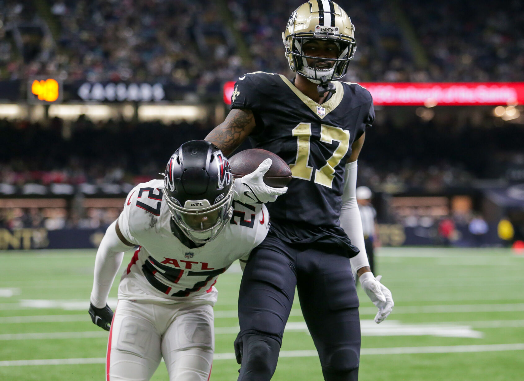 A.T. Perry learned from an earlier mistake in a big way against the ...