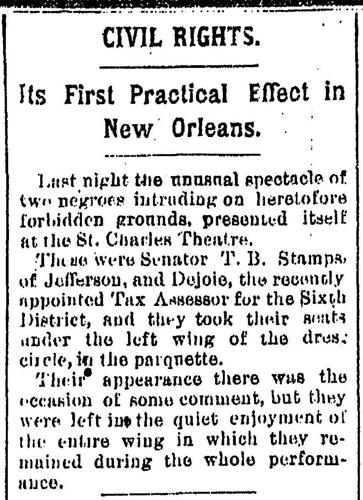 The short-lived civil rights act of 1875: Our Times | Local Politics ...