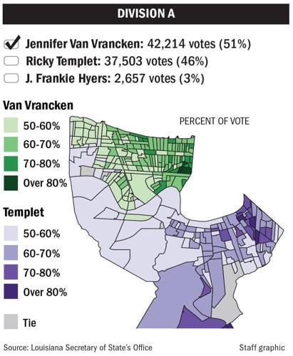 East bank vs. West Bank? See how Jefferson Parish precincts voted in ...