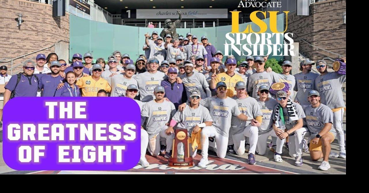 Eight is great: Wrapping up LSU baseball's title run | Multimedia ...