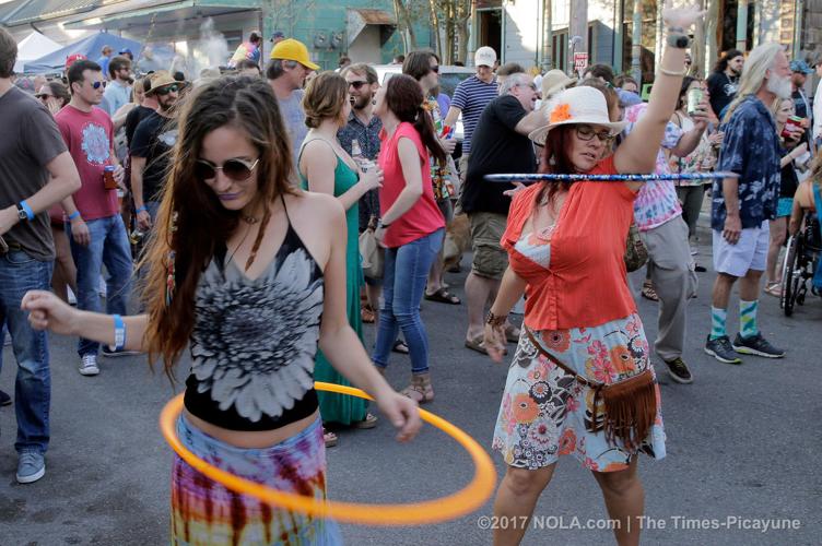 The fifth annual Jamie's Big A** Party on Oak St. in New Orleans ...