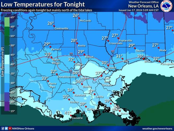 City of New Orleans to resume normal operations after freeze | Weather ...