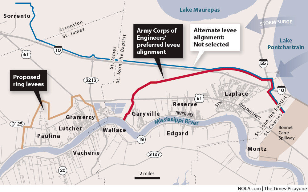 718m St John Parish Levee Project Heads To Congress Local Politics