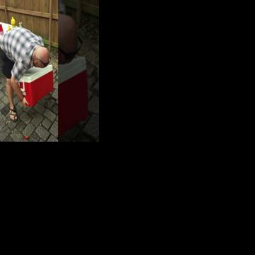 Oh, the humanity! Watch man douse boiled crawfish with mustard | Where ...