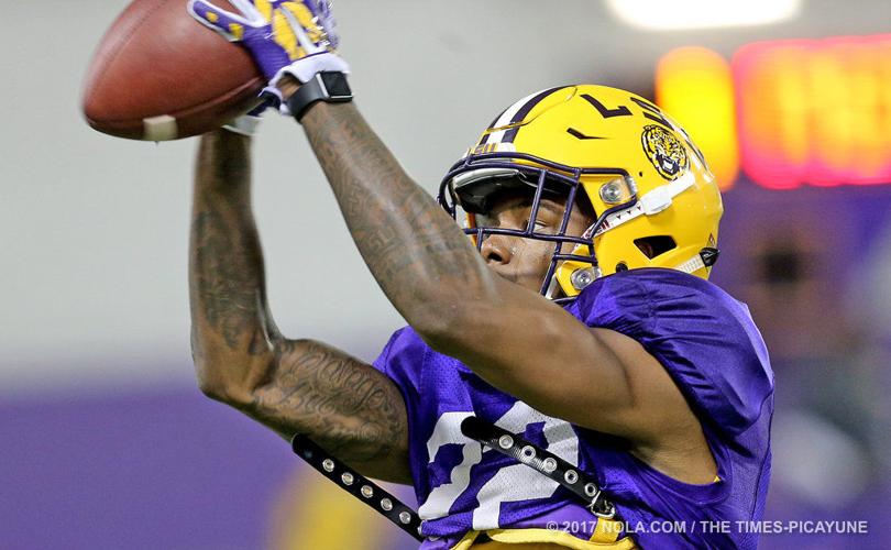 Derrius Guice, Will Clapp return to LSU practice; Donnie Alexander ...