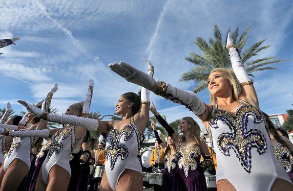 LSU Golden Girls, Colorguard are only Tiger Band members with weight ...
