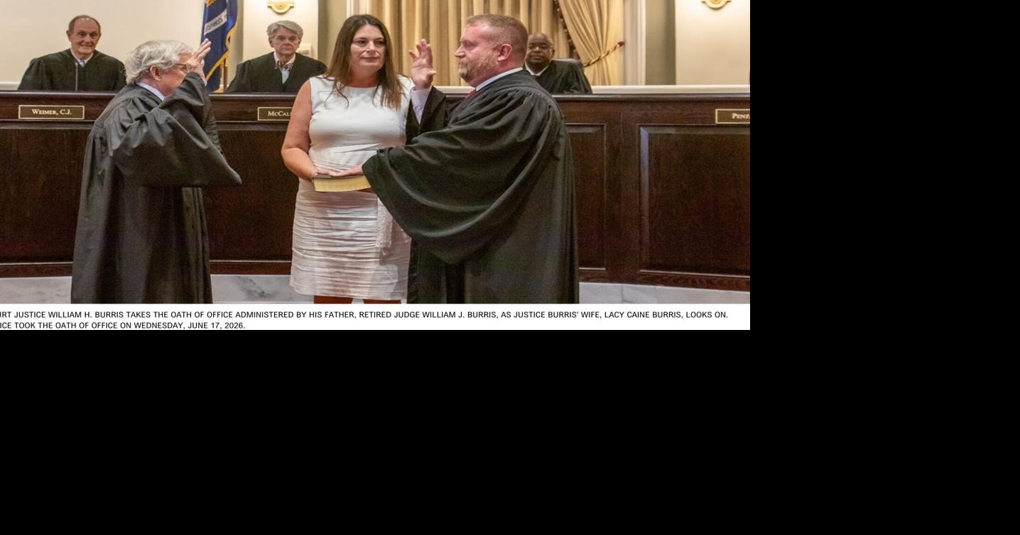 Judge Burris takes oath, joins Louisiana Supreme Court bench | One ...