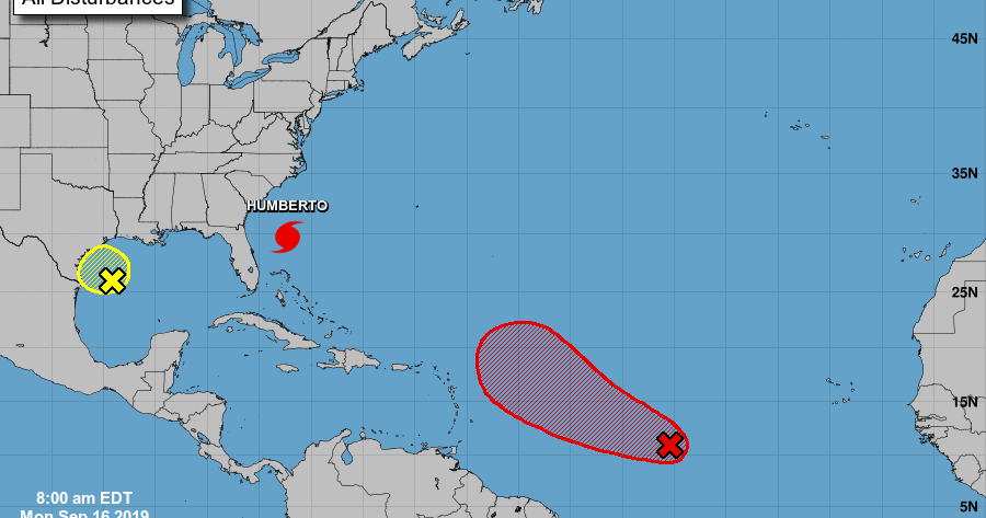Hurricane forecasters tracking 3 systems, including Hurricane Humberto ...