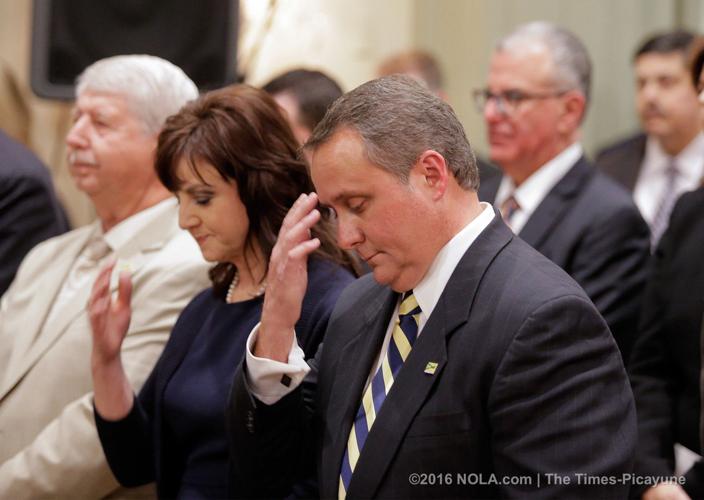 Ben Zahn, new mayor of Kenner, takes the oath of office | Archive ...
