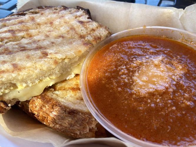 Luca Eats serves sandwiches right off the hot press for breakfast and ...