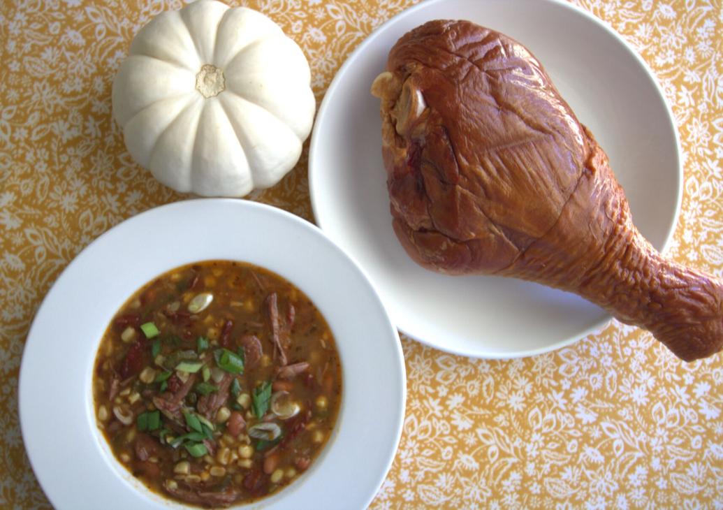 Chef Kevin Belton's turkey leg stew and sweet cornbread | Where NOLA ...