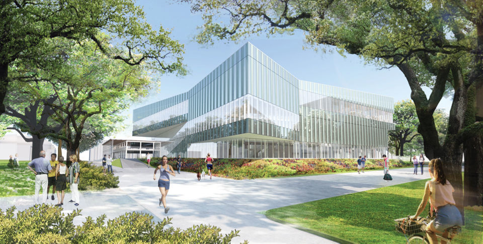 Here's a first look at Tulane's planned dining hall and commons space ...