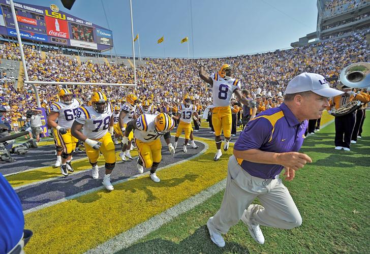 Flashback: 6 LSU football games impacted by weather, from Steve ...