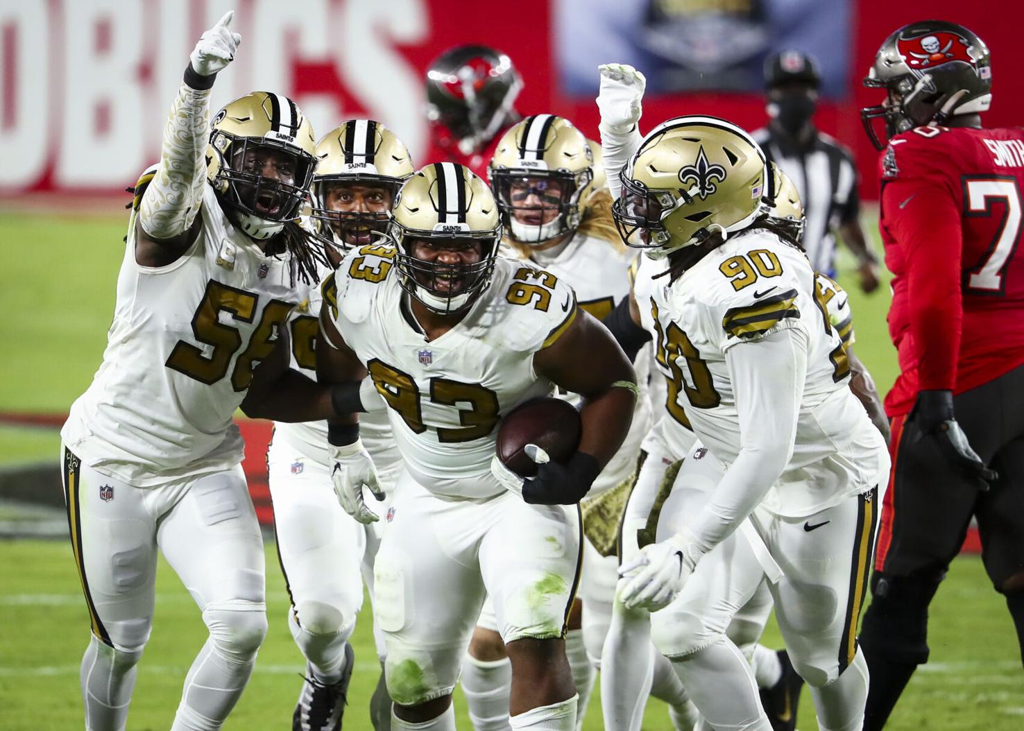 Saints to wear their Color Rush uniform set Friday against the Vikings ...