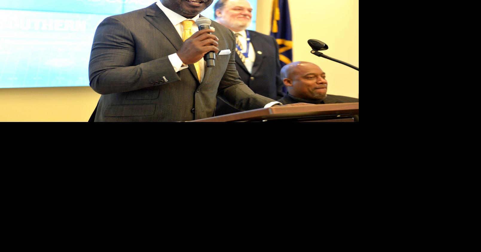 What Marshall Faulk said as new Southern football coach | Colleges | nola.com