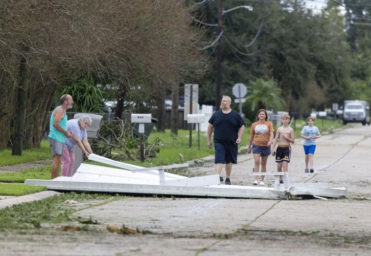 Photos, videos of Louisiana damage after Hurricane Francine | Hurricane ...
