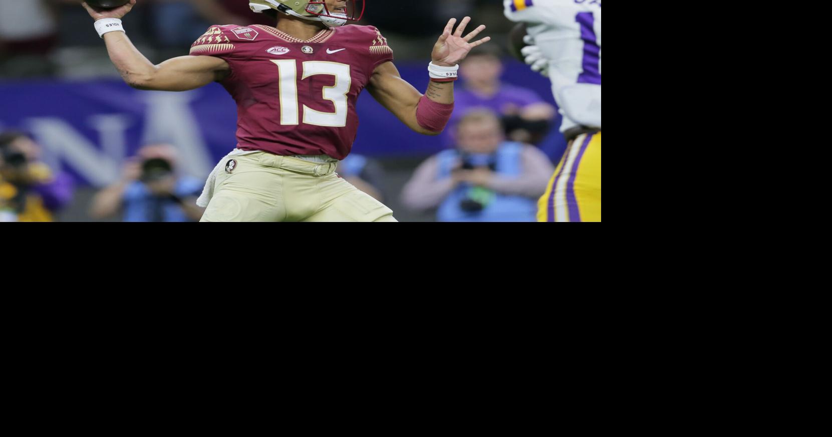 How Florida State QB Jordan Travis responded to apology from LSU's Ali ...