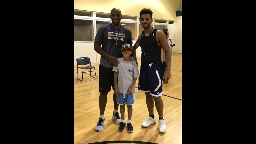 Newman basketball standout Riley Demps inspires kids dealing with ...