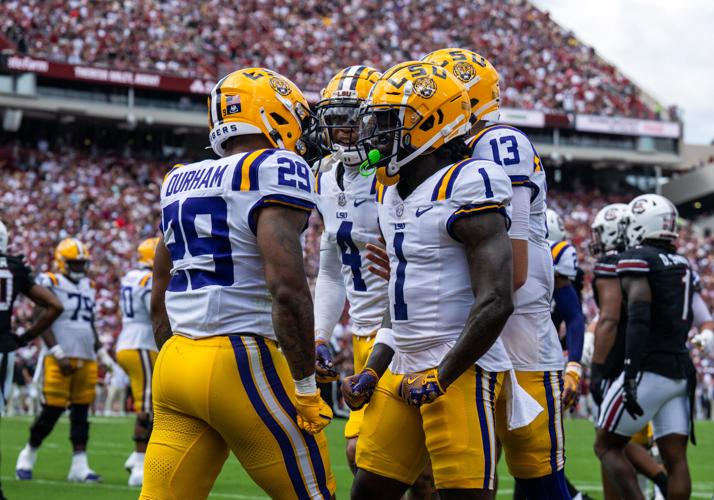 Caden Durham sparks LSU's offense in win over South Carolina | LSU ...