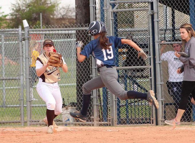 Mount Carmel softball team parlays big fourth inning into 9-1 victory ...