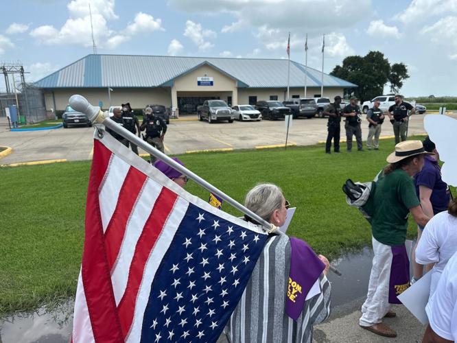 Justice Journey protests ICE in Basile and Jena, Louisiana | News ...