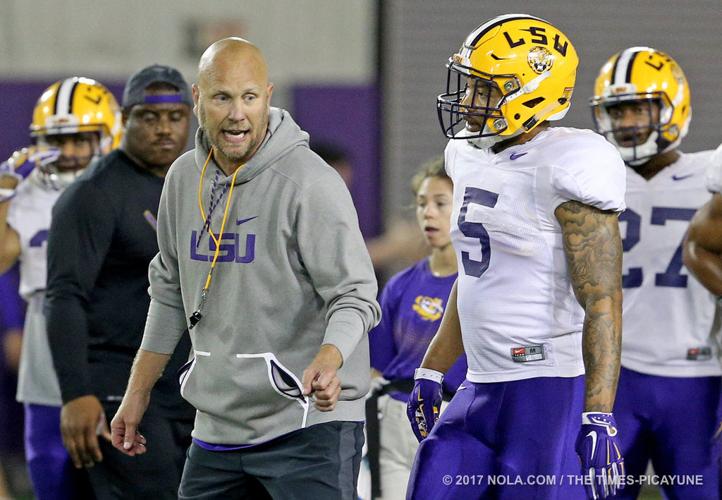 Derrius Guice, Will Clapp return to LSU practice; Donnie Alexander ...