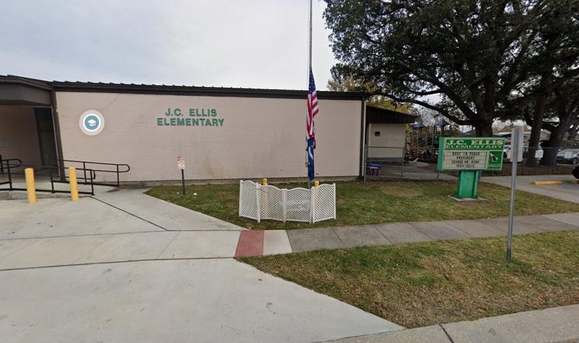 Crews on the scene of 2-alarm fire at J.C. Ellis Elementary School in ...
