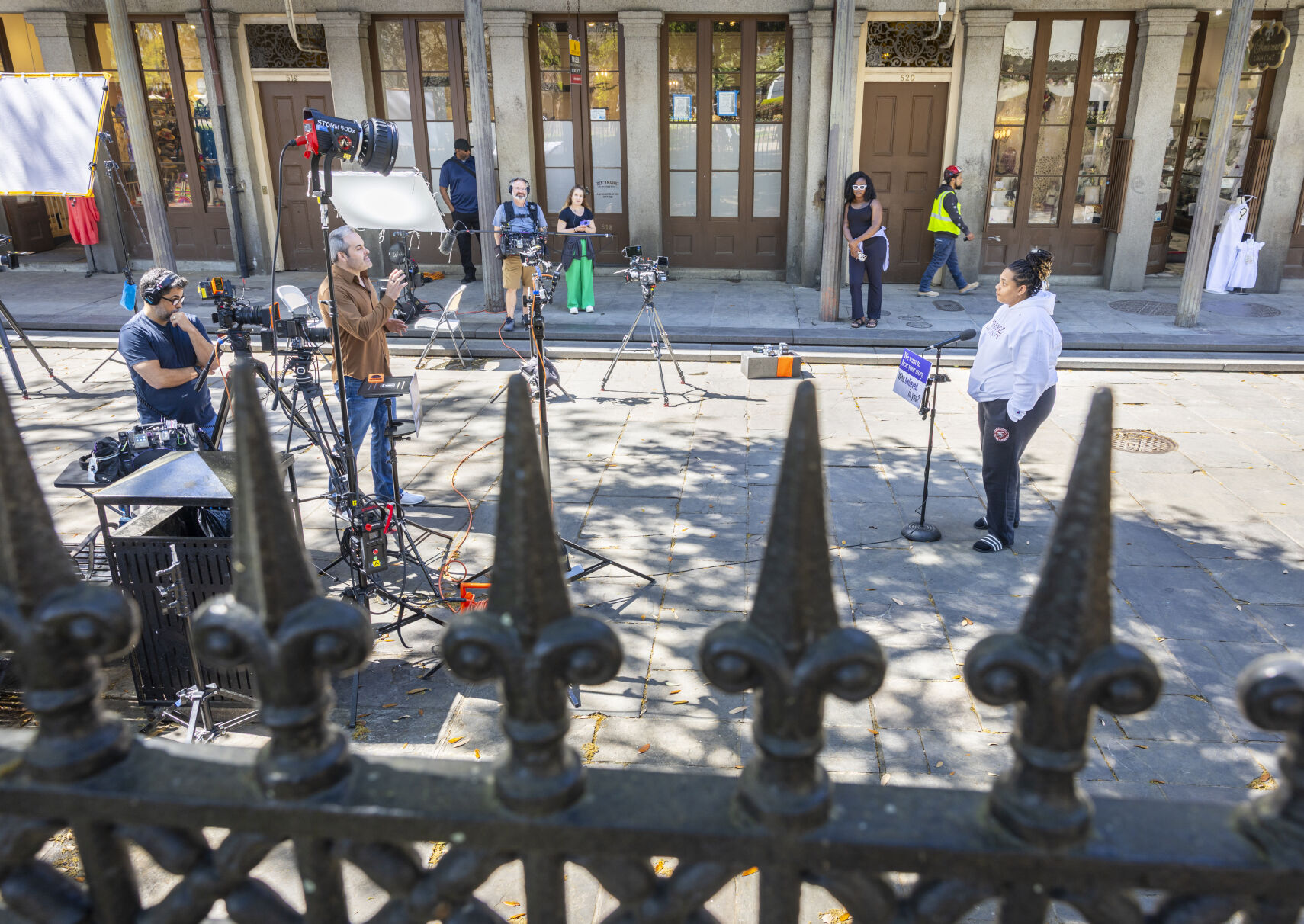 Photos: CBS Mornings correspondent David Begnaud returns home to film ...