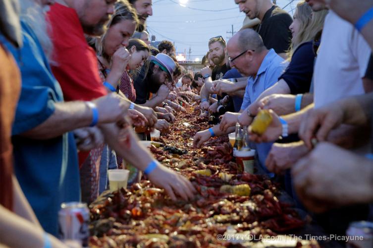 The fifth annual Jamie's Big A** Party on Oak St. in New Orleans ...