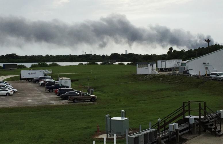 Video: Massive explosion rocks SpaceX launch pad in Florida during test ...