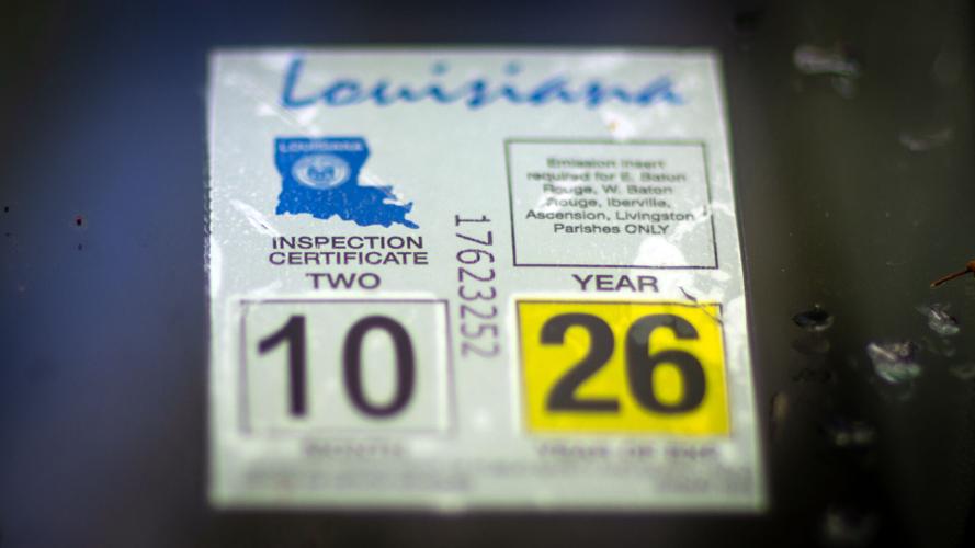 Bill to eliminate Louisiana inspection stickers advances | Local ...