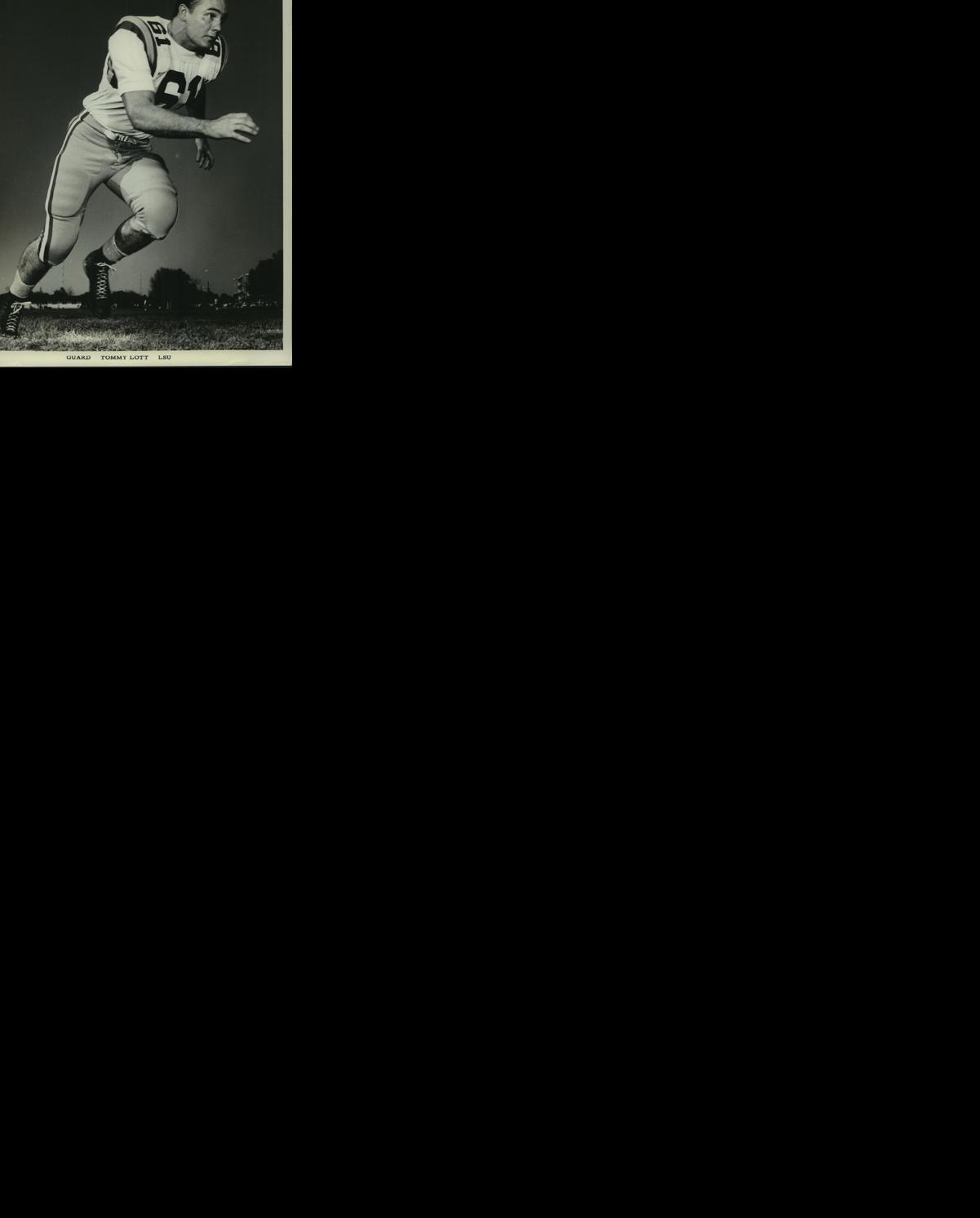 LSU book excerpt: Tommy Lott was Tigers' smallest lineman but played ...