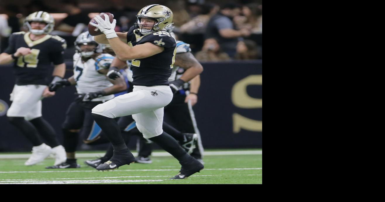 Saints trade tight end Adam Trautman and a 7th-round pick to the Denver ...