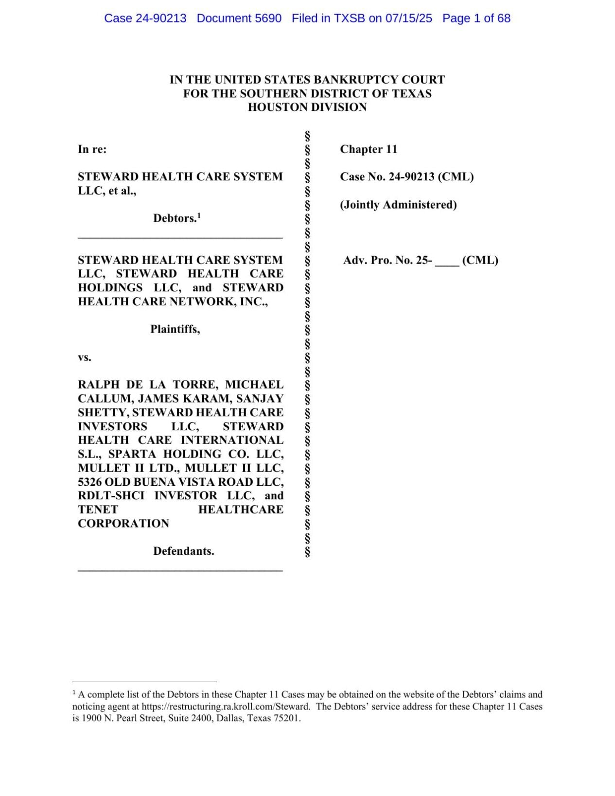 Opinion: Steward Health CEO buys yacht amid bankruptcy case | Faimon ...